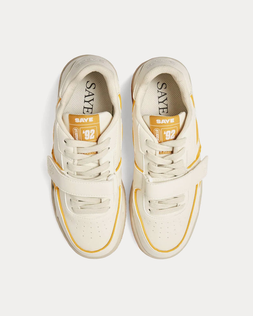 Saye Modelo 92 Vegan Yellow Low Top Sneakers Sneak In Peace