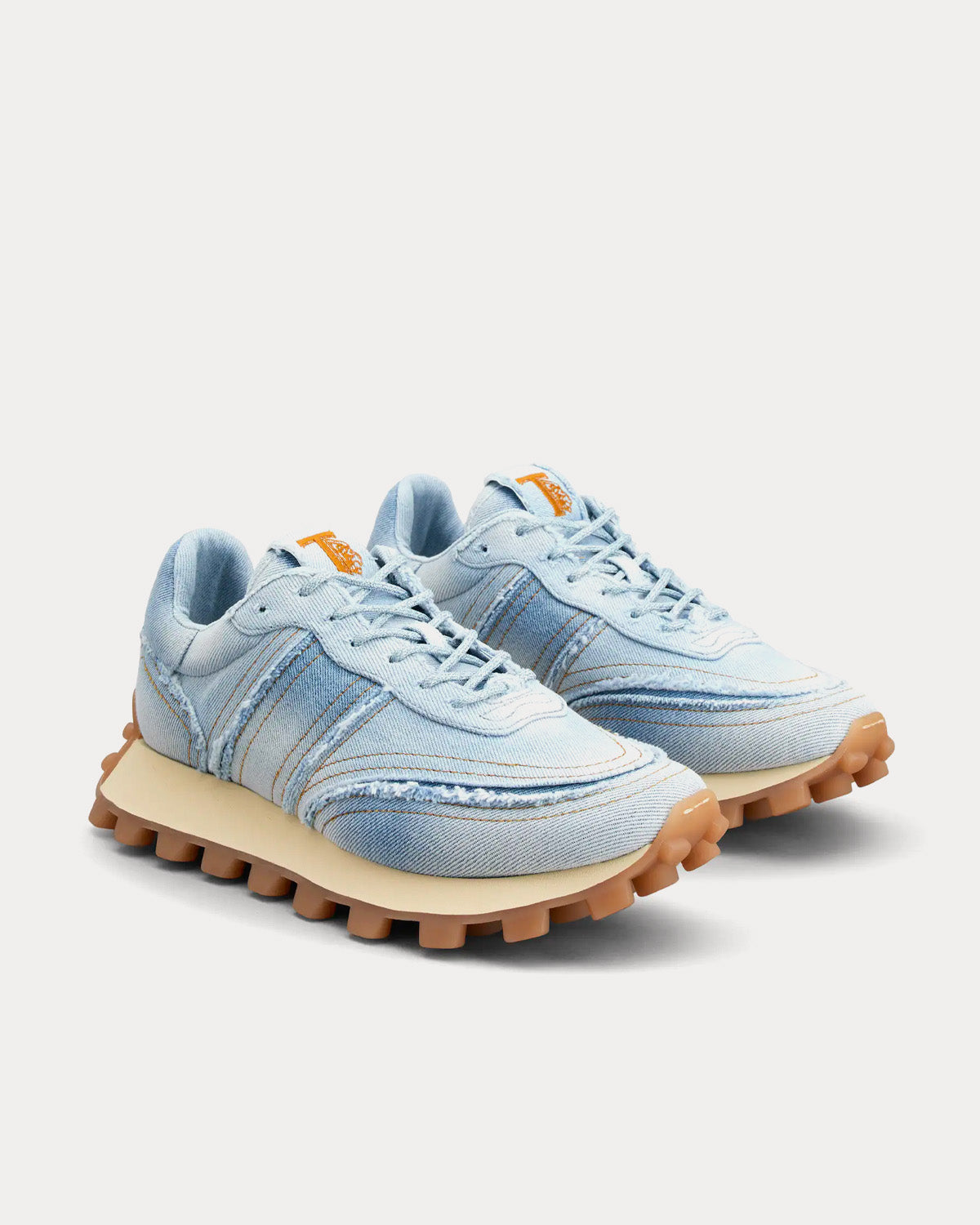 Tod's 1T Denim Light Blue Low Top Sneakers - Sneak in Peace