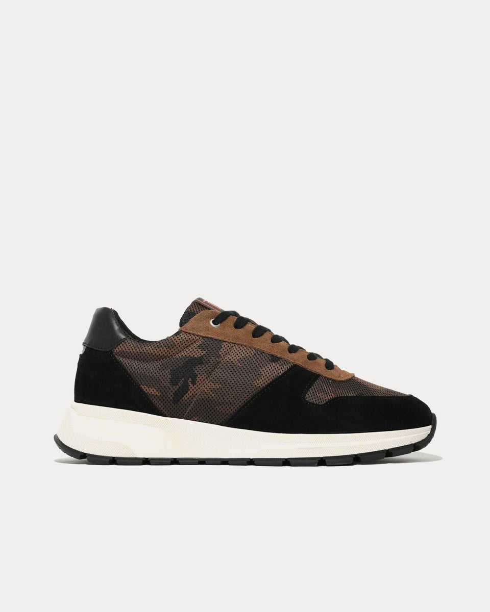 Unlike Humans UHF04 Runner Beige Mesh Camo Low Top Sneakers - Sneak in ...