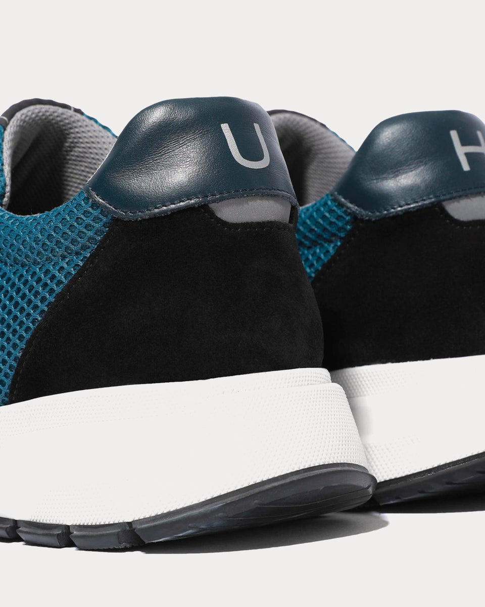 Unlike Humans UHF04 Runner Grey / Blue Low Top Sneakers - Sneak in Peace