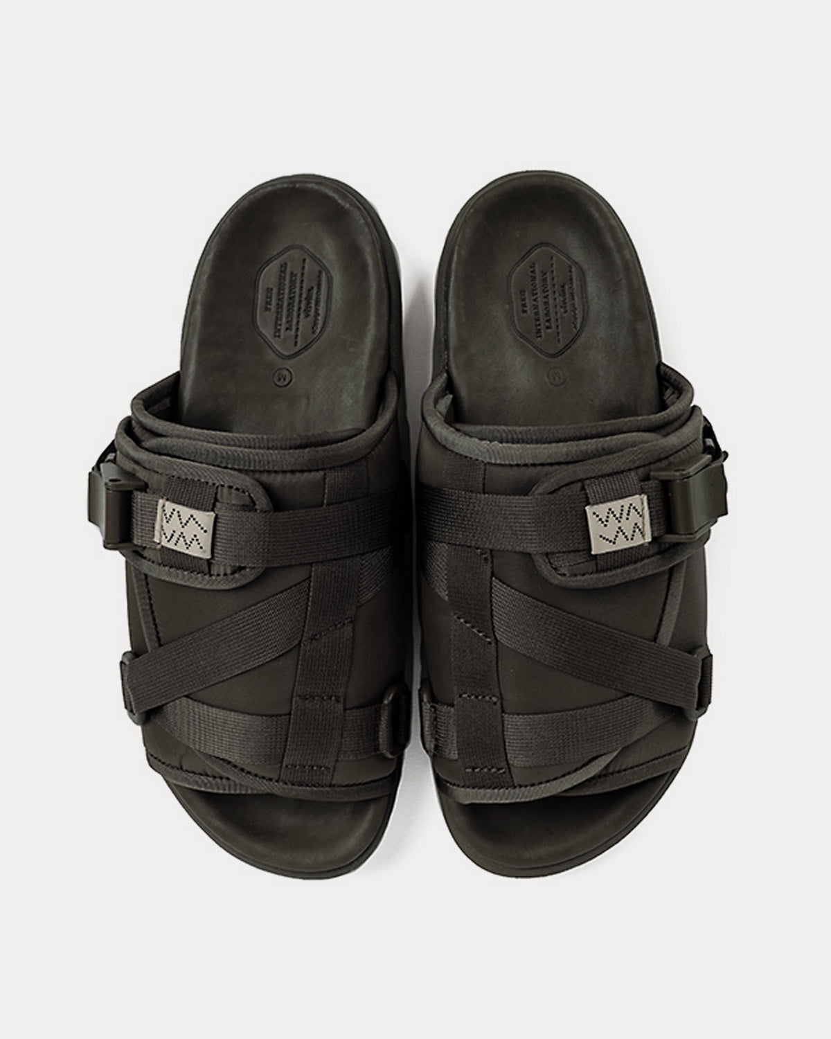 Visvim Men's Christo Black Sandals