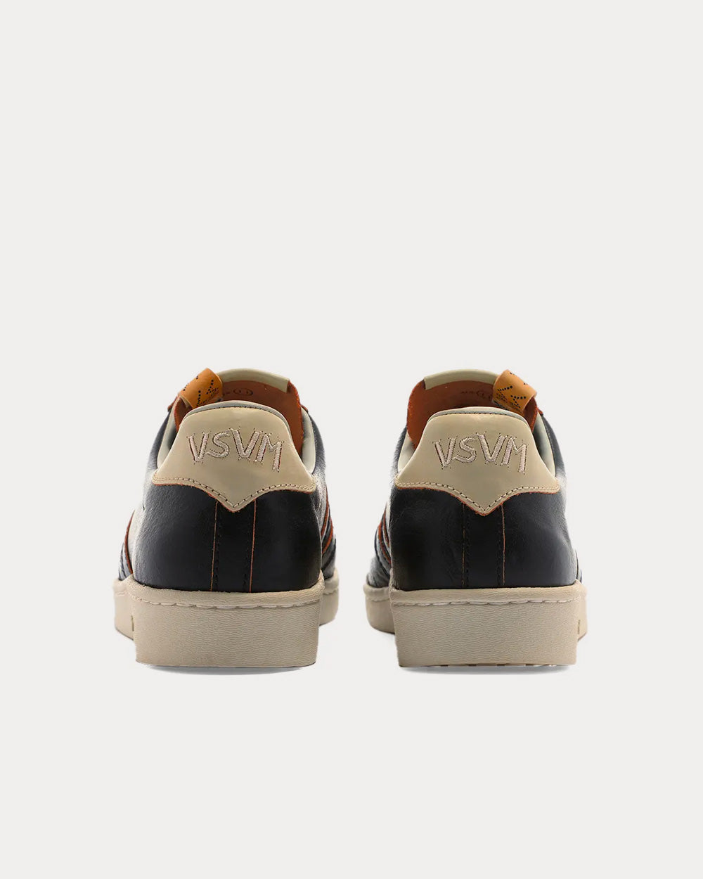 Visvim Men's Corda-Folk Black Low Top Sneakers & Trainers